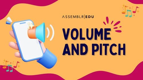 2.2 Volume and pitch - on Assemblr Edu