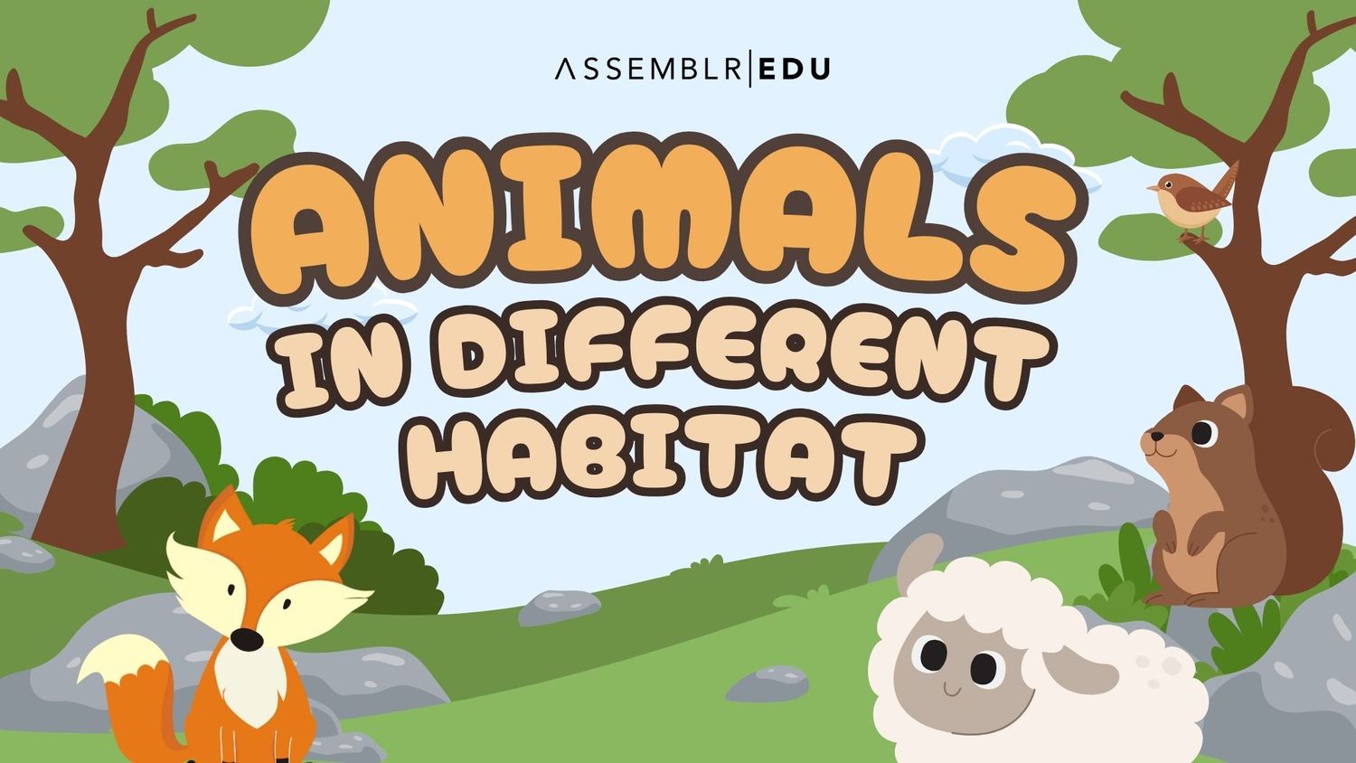 Animals In Different Habitats - on Assemblr Edu